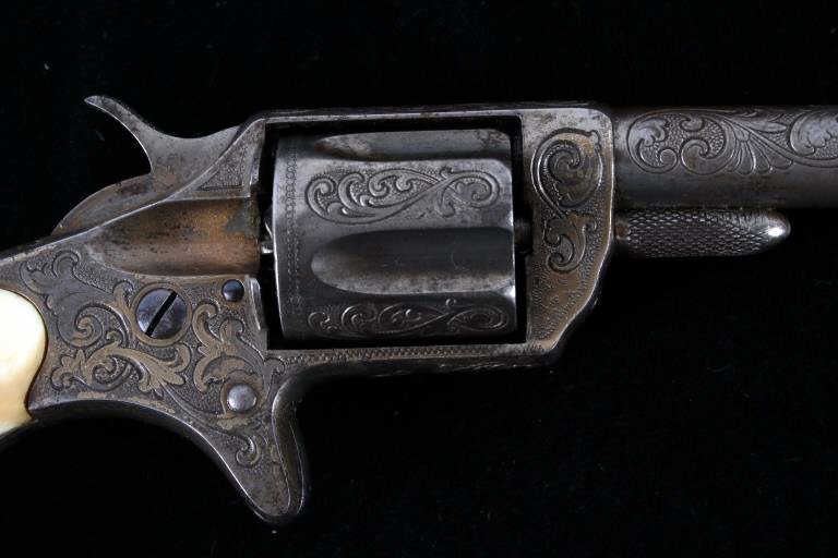 Colt New Line .30 Caliber Ornate Engraved Revolver