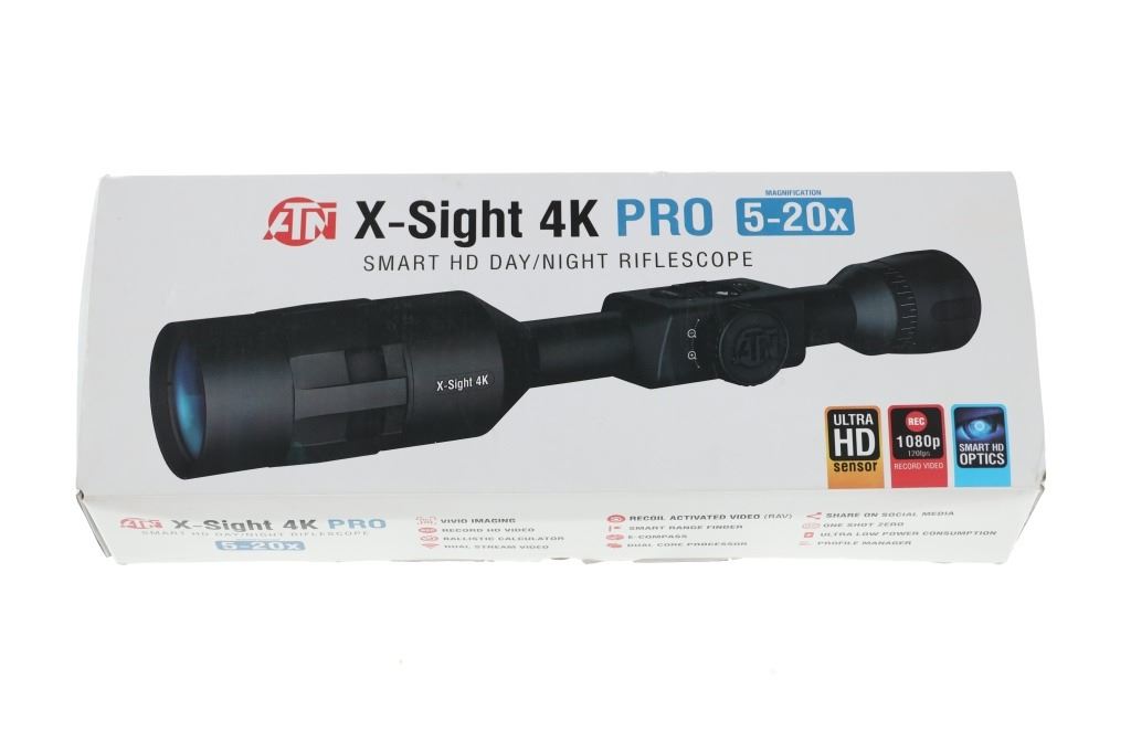 ATN X-Sight 4K Pro 5-20X Night Vision Scope