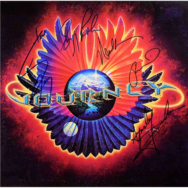 Journey signed Infinity album