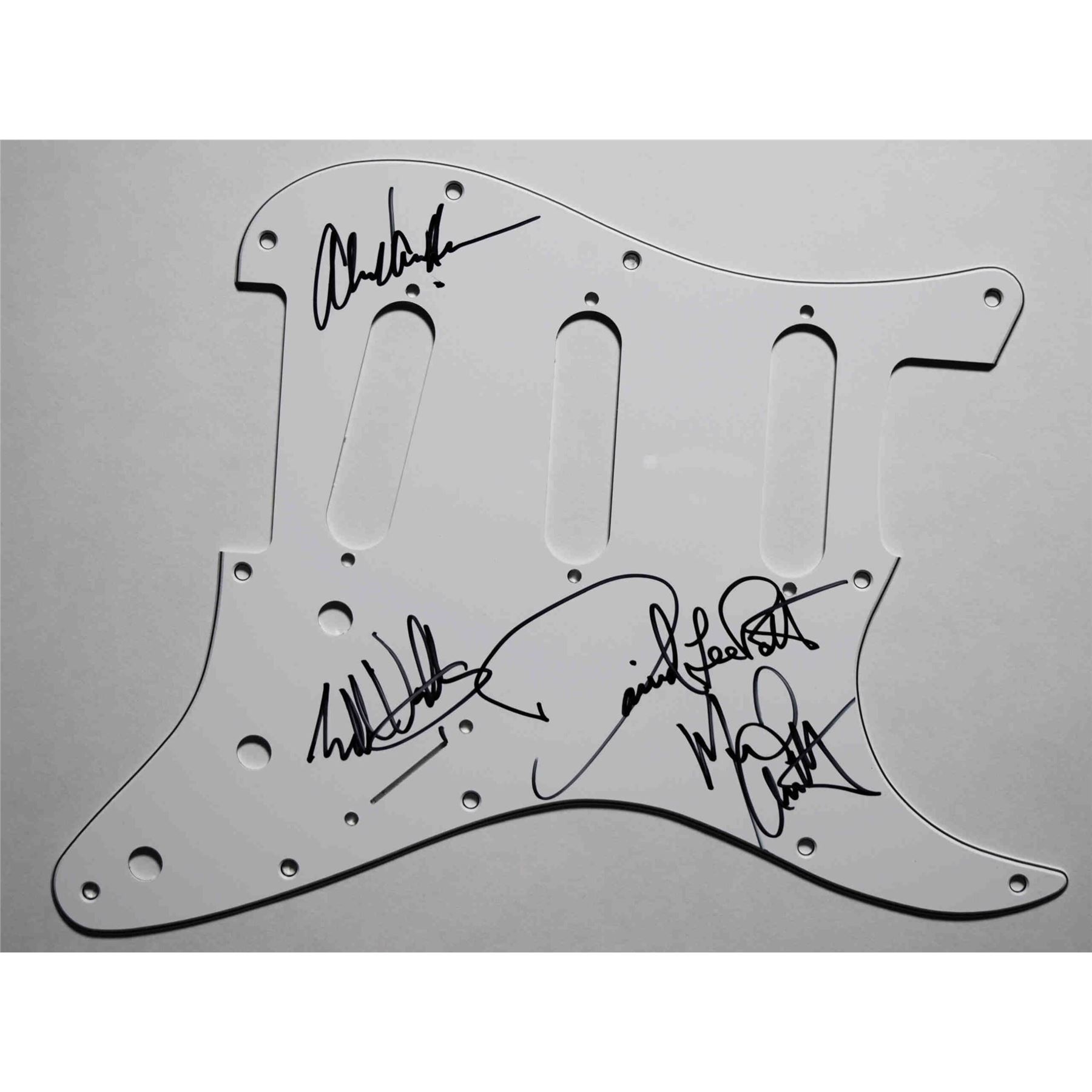 Van Halen signed pickguard
