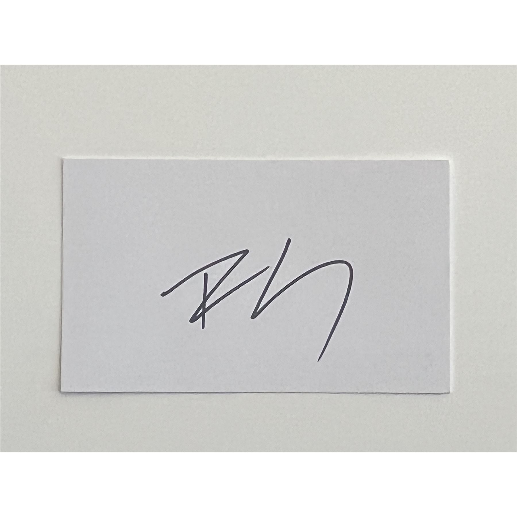 Robert Cray original signature