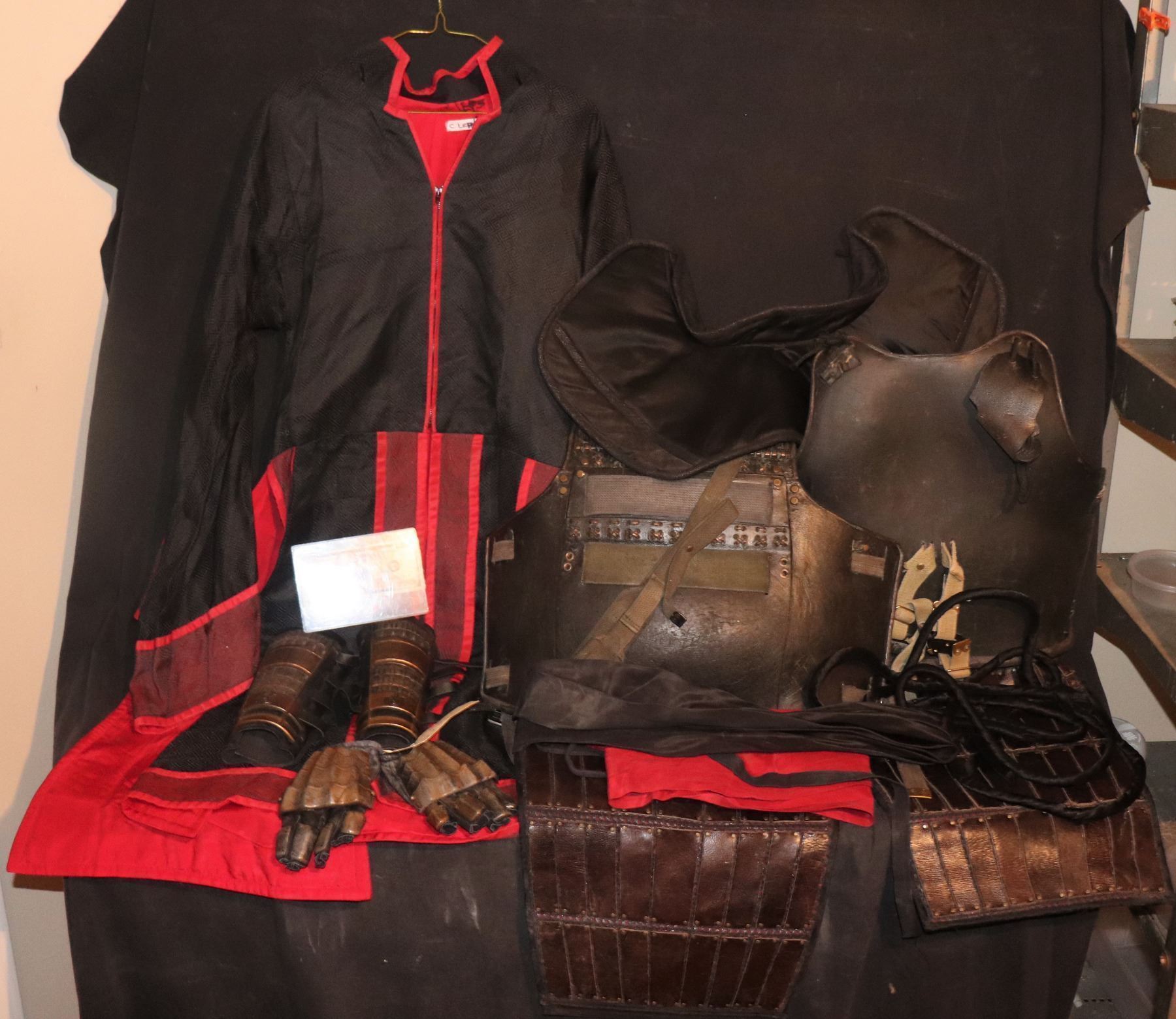 ZZ THE LAST AIRBENDER WARDROBE AND ARMOR 12 PIECES SCREEN USED A