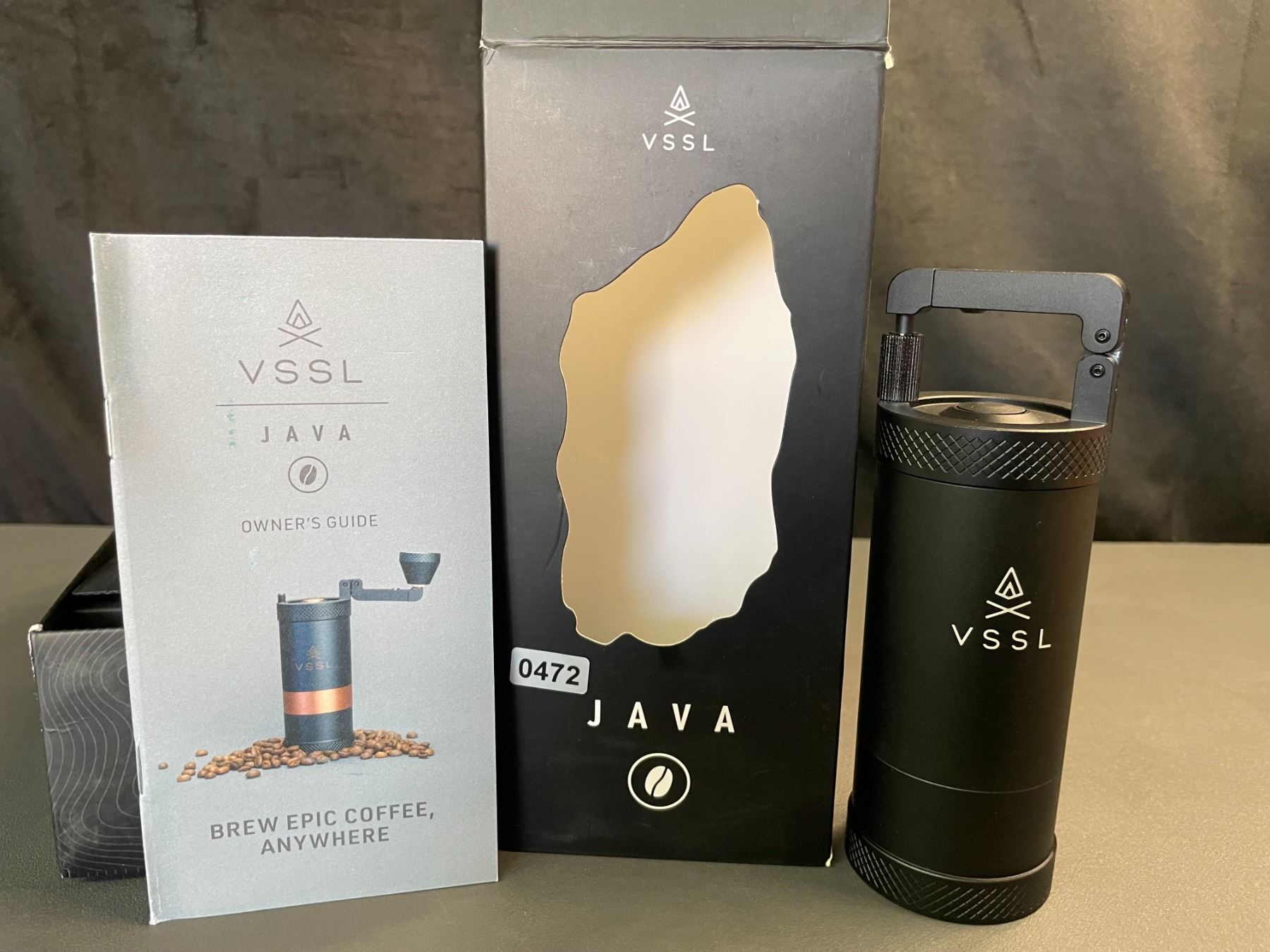 Lot of 1 VSSL Java - The Ultimate Manual Hand Coffee Grinder (Over $200 ...