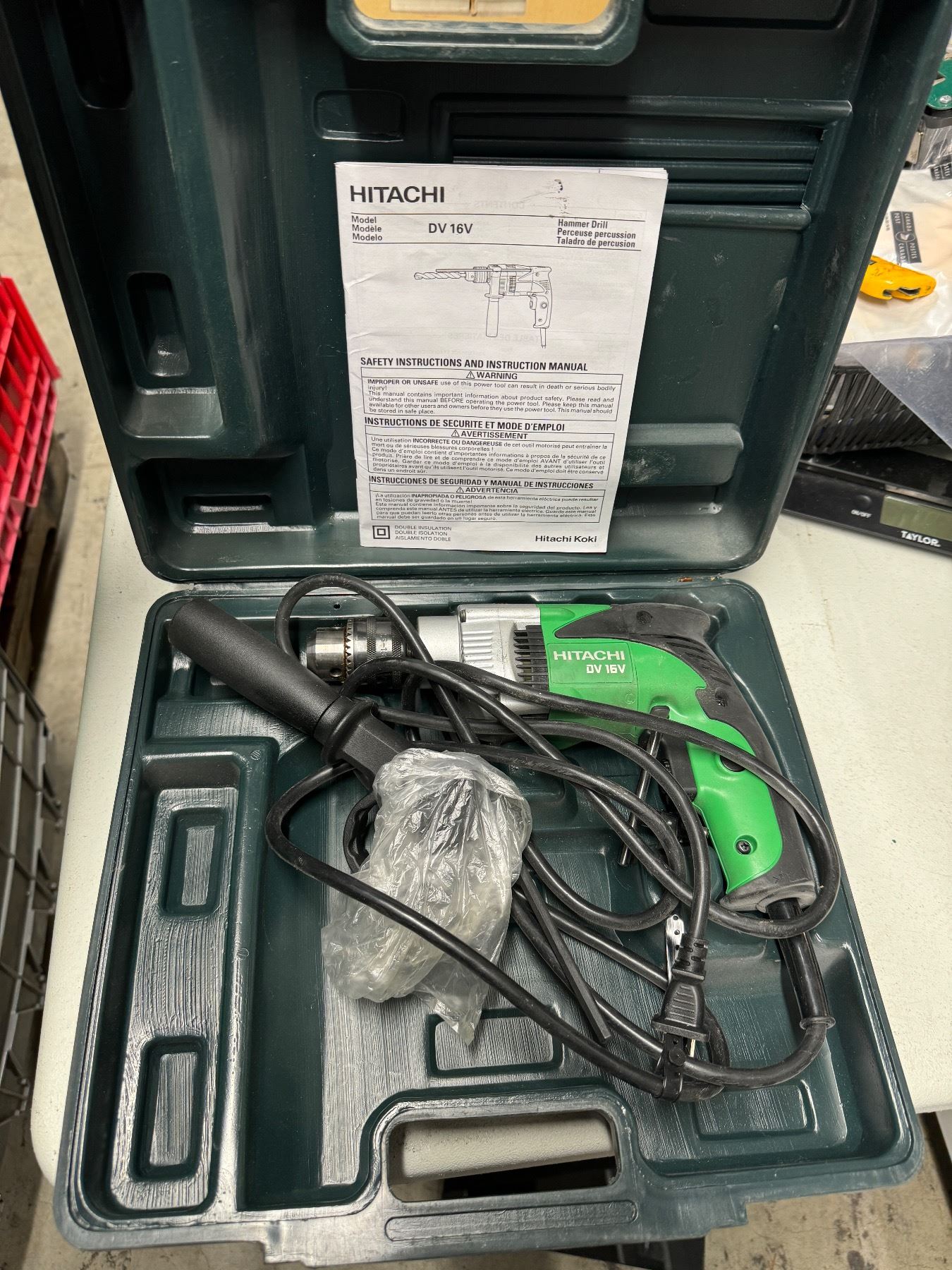 Hitachi hammer drill