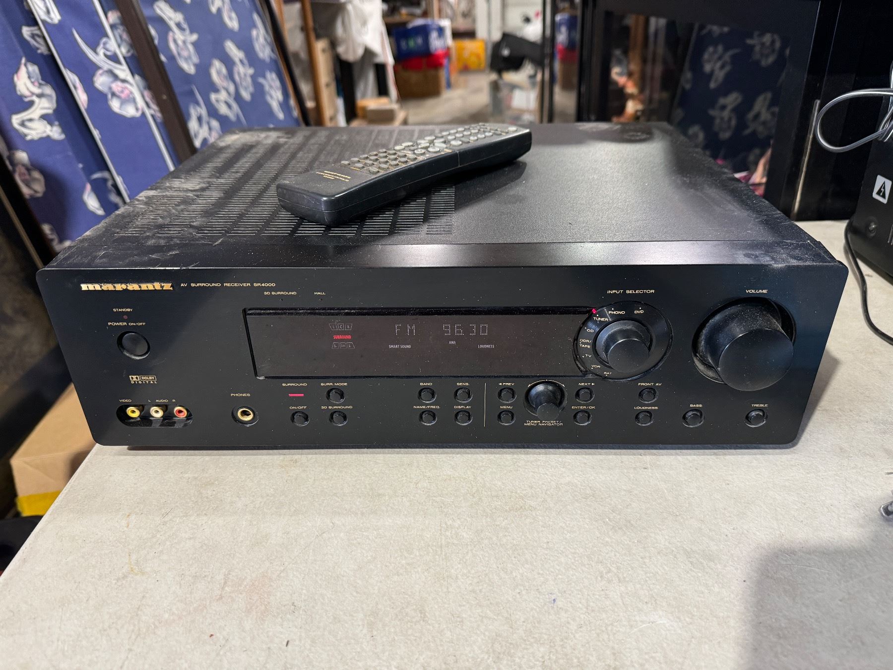 Marantz surround receiver SR 4000 with remote