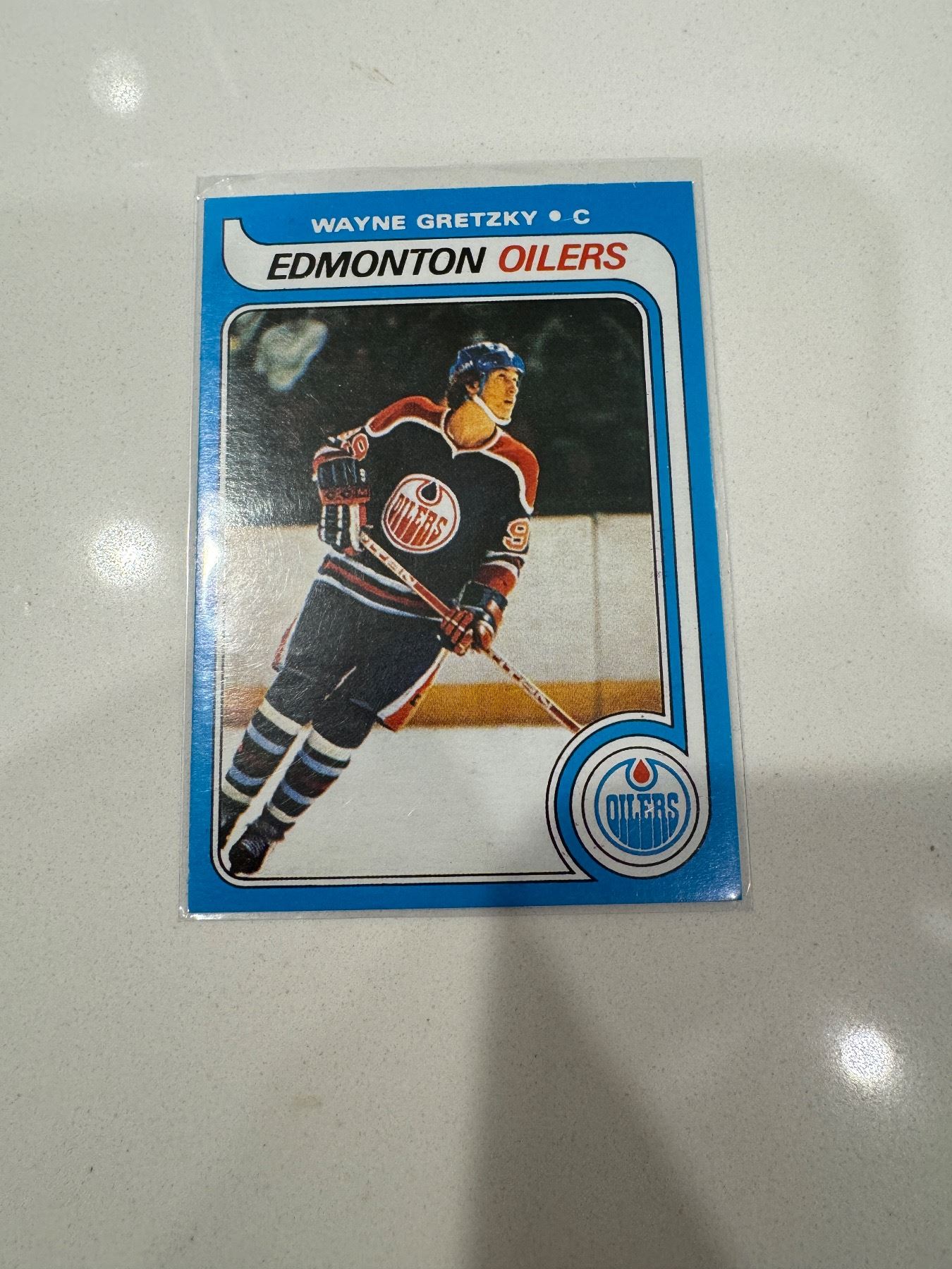 Edmonton Oilers Wayne Gretzky card