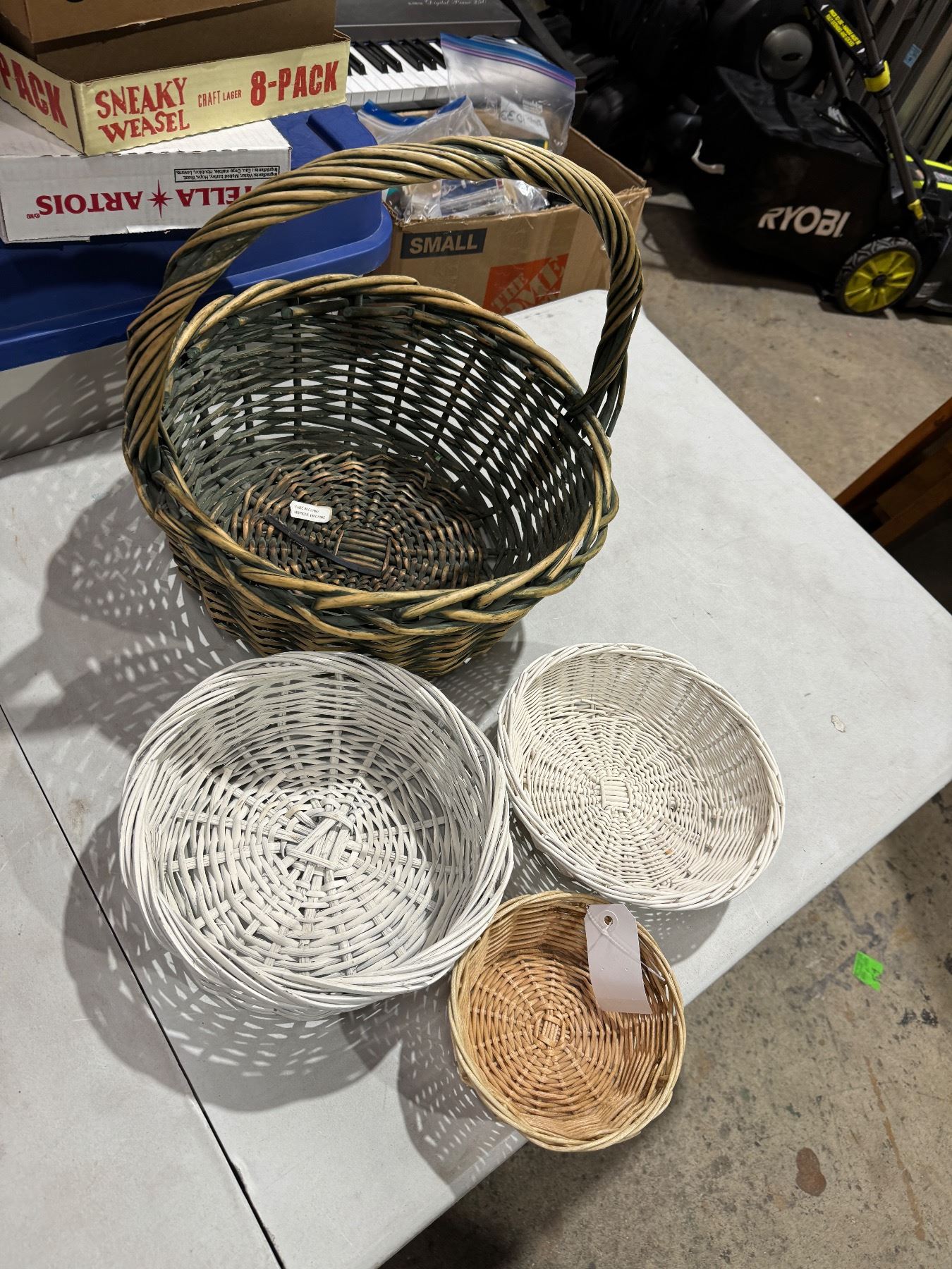 Assorted baskets