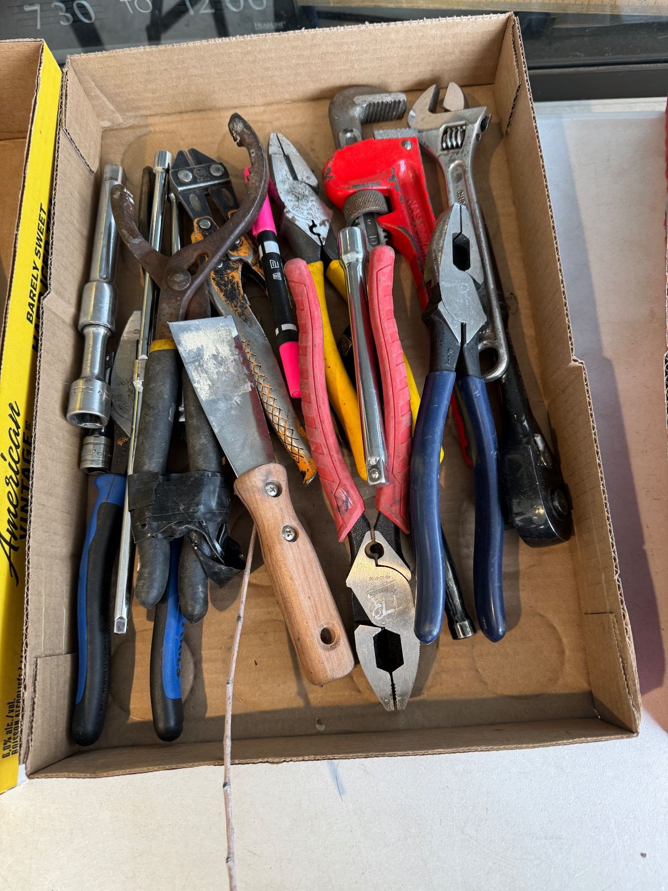 Assorted tools