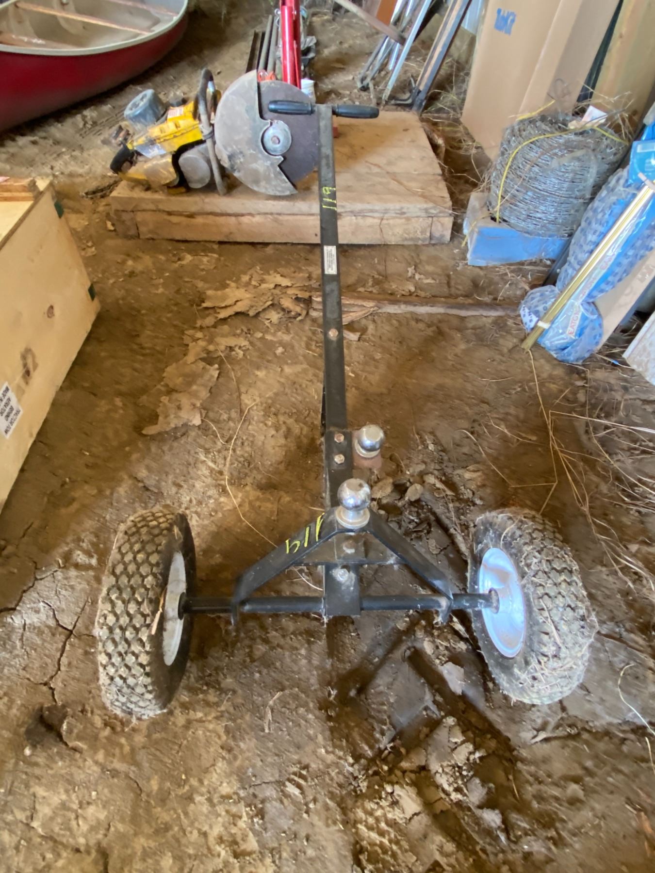 2- Wheel ball hitch mover