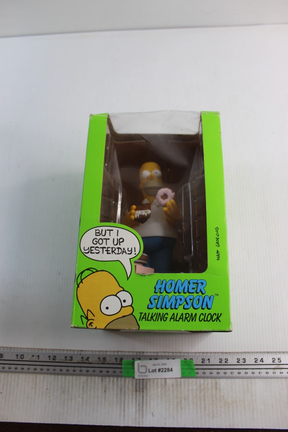 The Simpsons Homer Talking Alarm Clock - Bodnarus Auctioneering The Simpsons Homer Talking Alarm Clock - Bodnarus Auctioneering