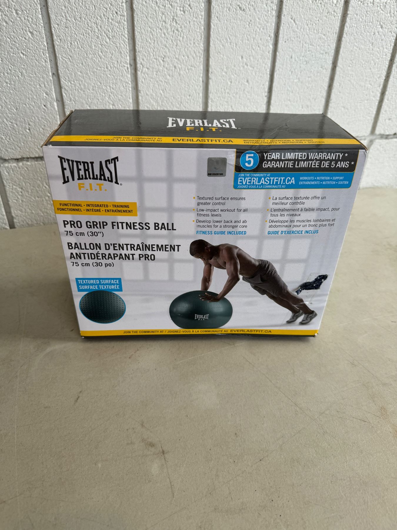 Everlast pro grip fitness Ball