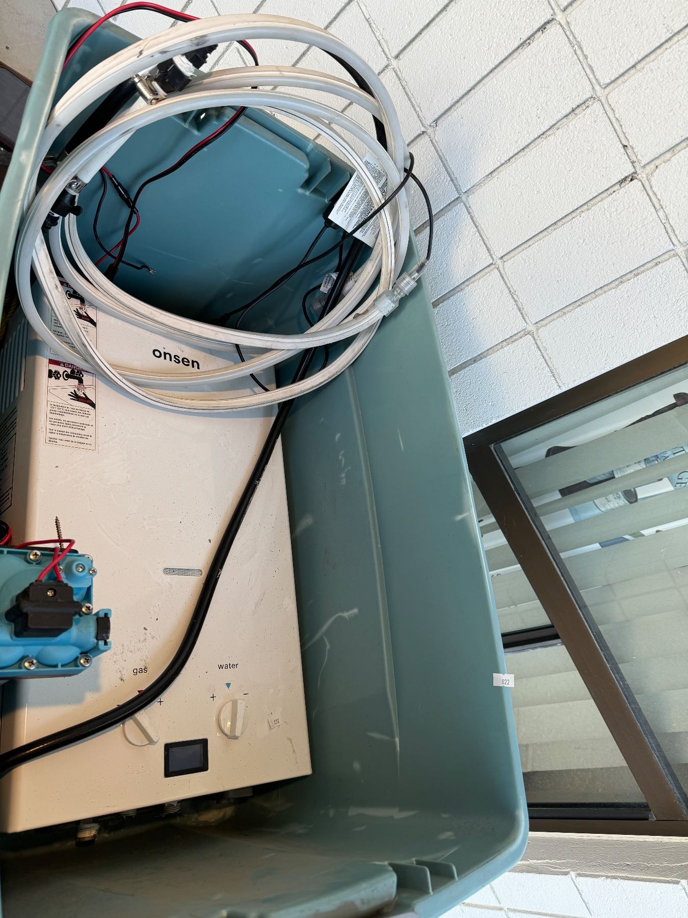 Hot water on demand tank