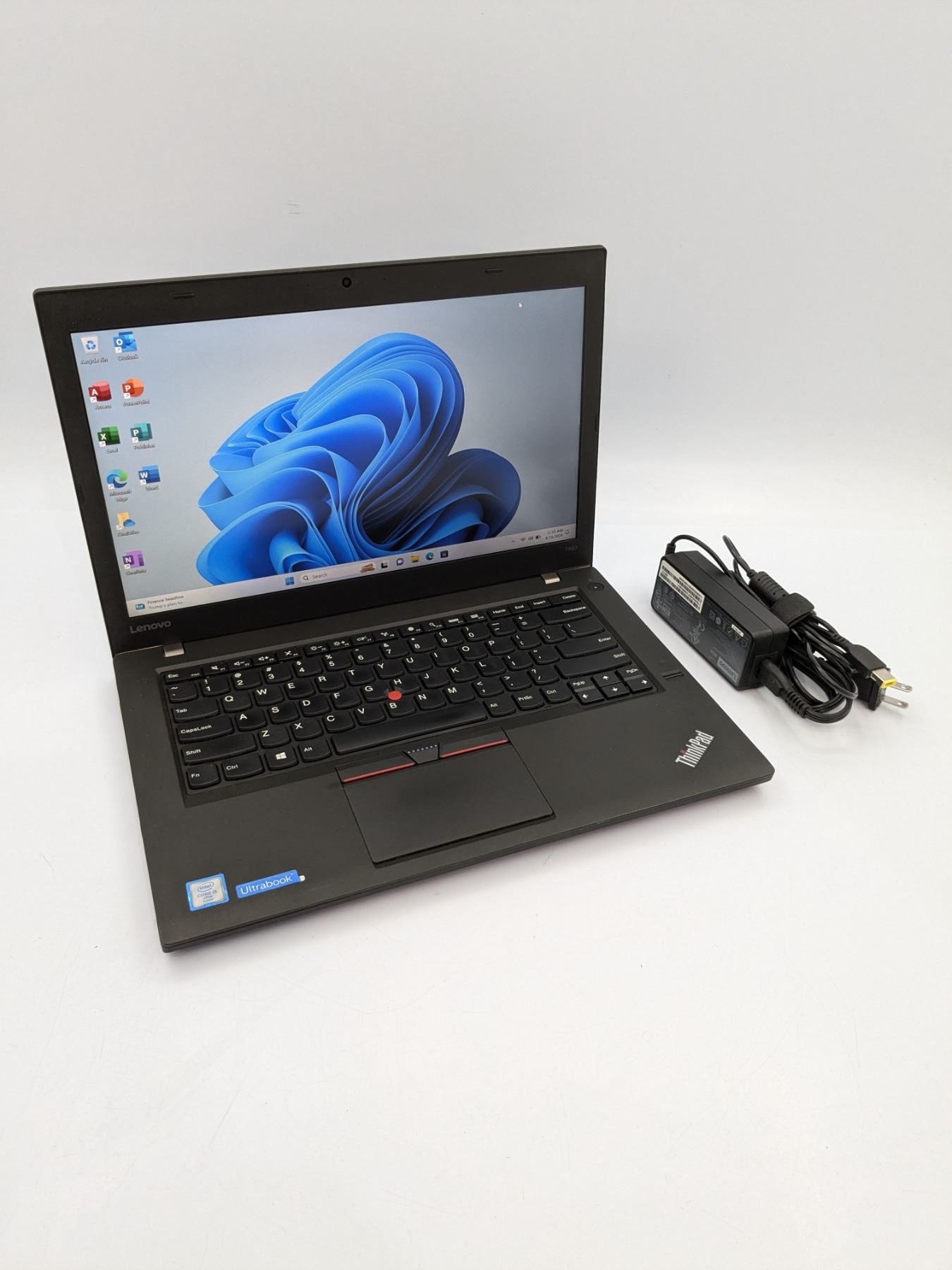 Lenovo ThinkPad T460 14" Laptop - Intel Core i5 6th Gen 256GB SSD 16GB ...