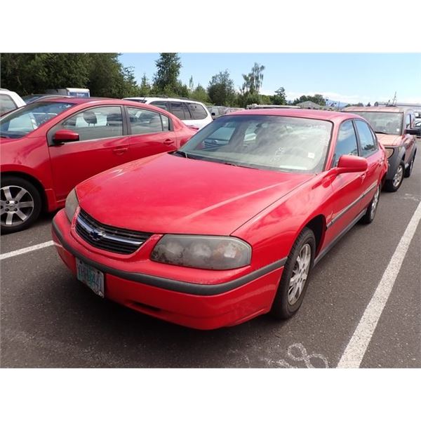 2001 Chevrolet Impala - Speeds Auto Auctions