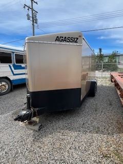 16 ft Agassiz Enclosed trailer - Ramp rear door