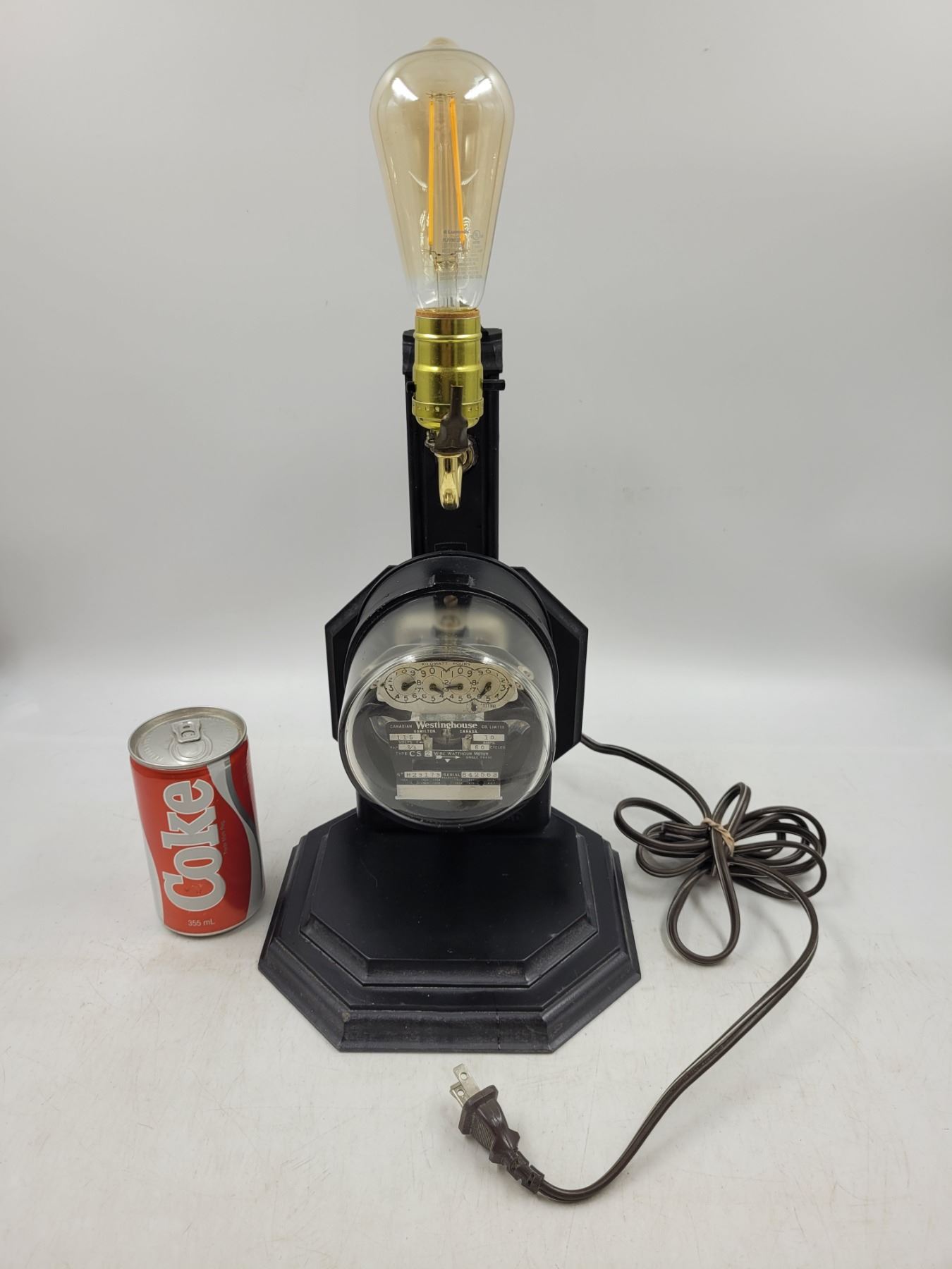 Vintage Hand Crafted Steam Punk Style Lamp