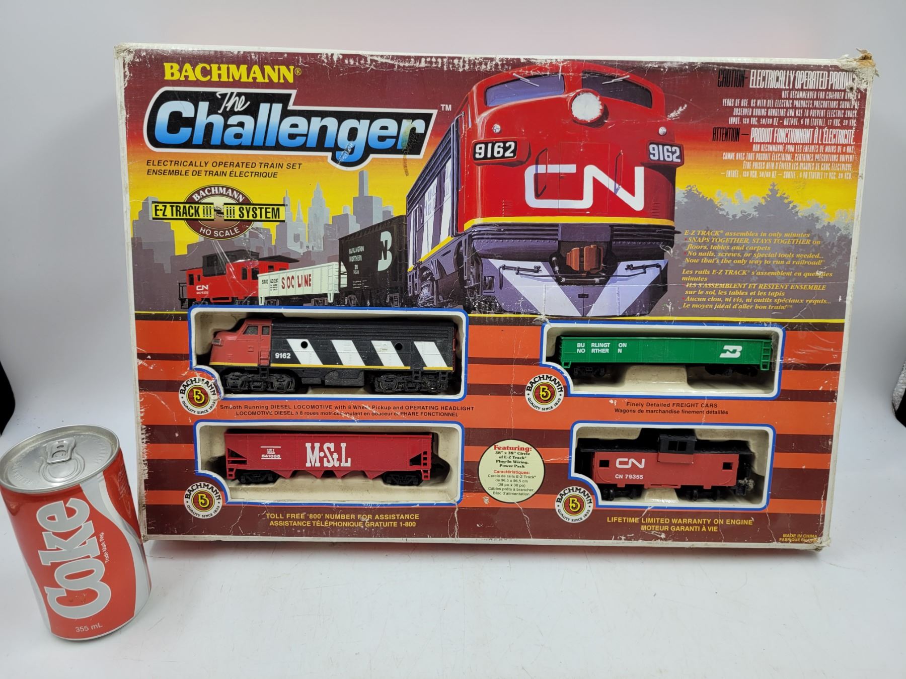 Vintage Bachman "The Challenger" Train Set