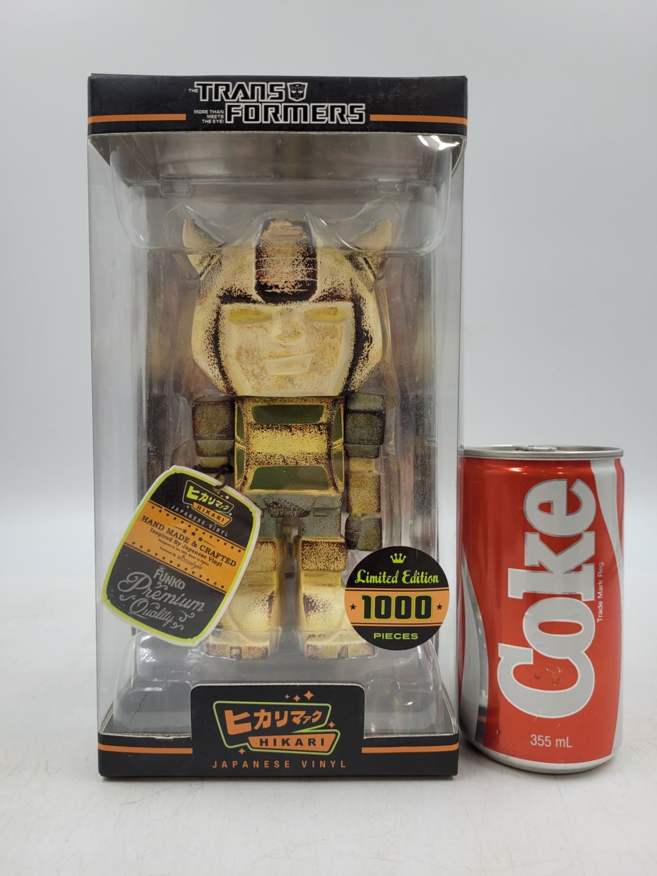 FUNKO HIKARI Japanese Vinyl Transformers BUMBLEBEE Ltd Edition 1/1000 Robot
