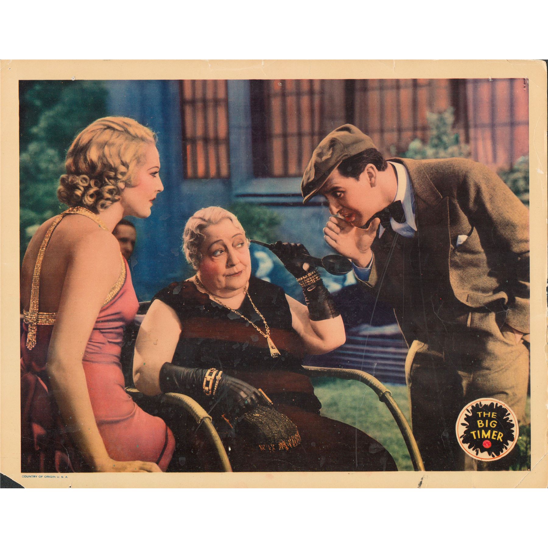 The Big Timer 1932 original vintage lobby card