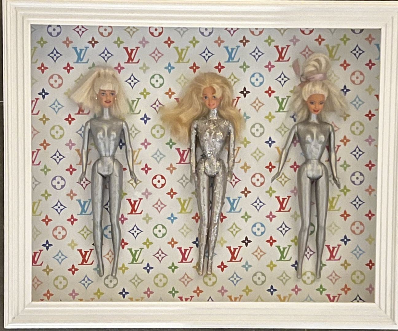 Louis Vuitton Barbie Luxury Fashion Art- one of a kind