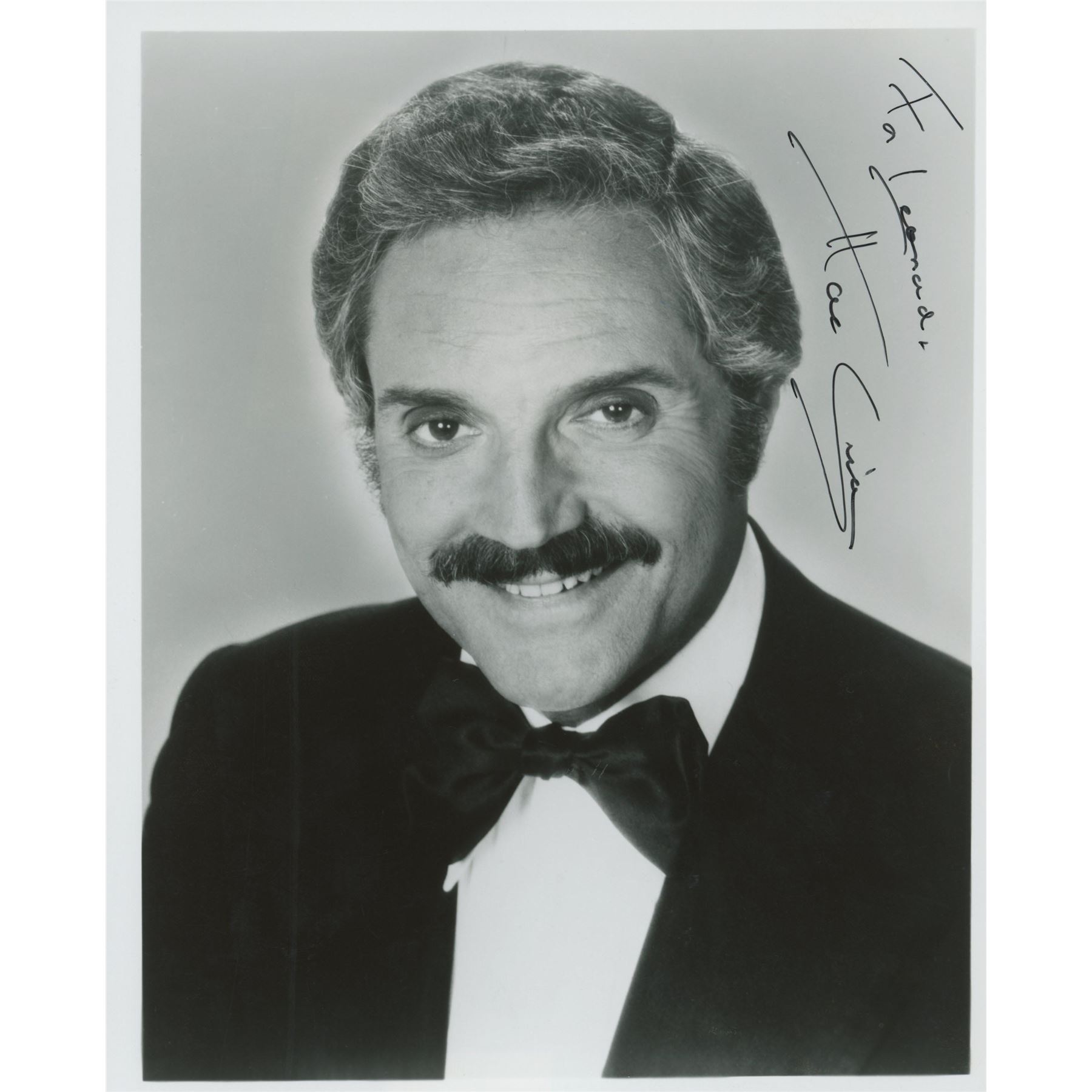 Barney Miller Hal Linden signed photo