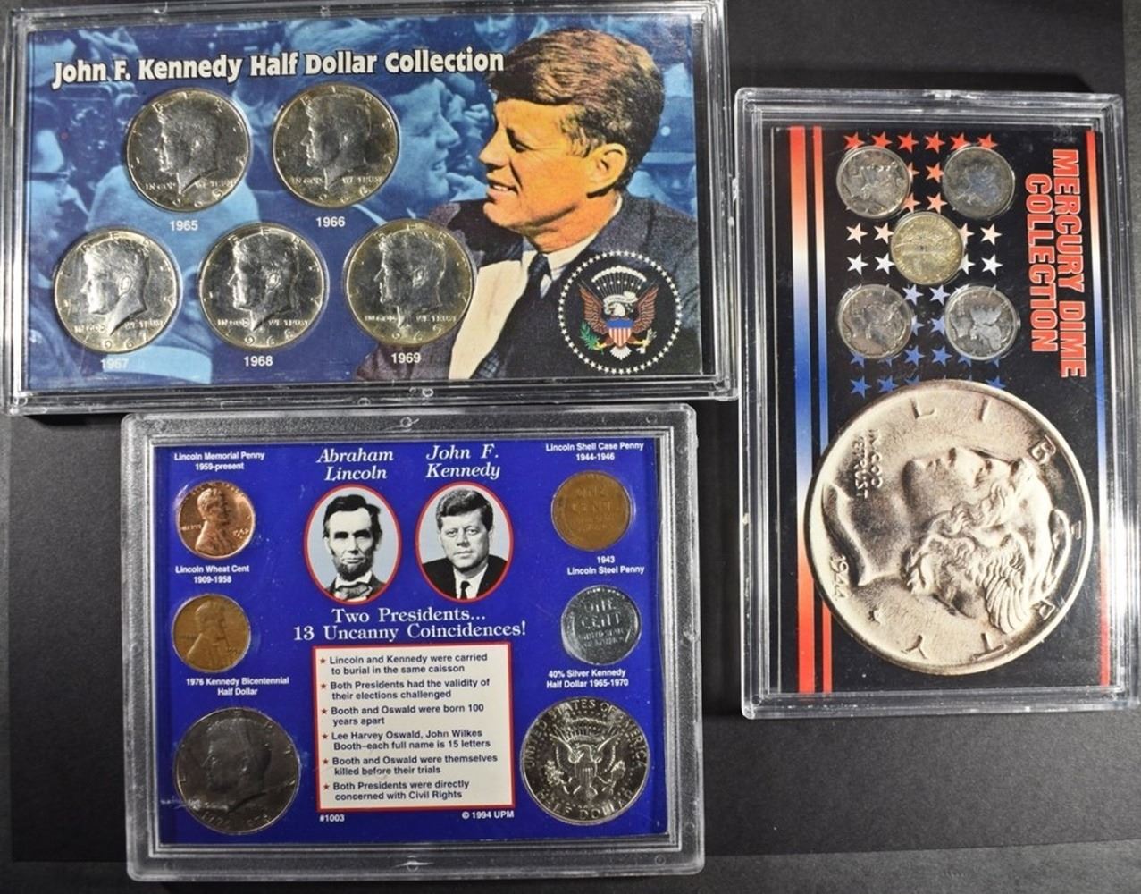 (3) "TYPE" COINS SLAB SETS