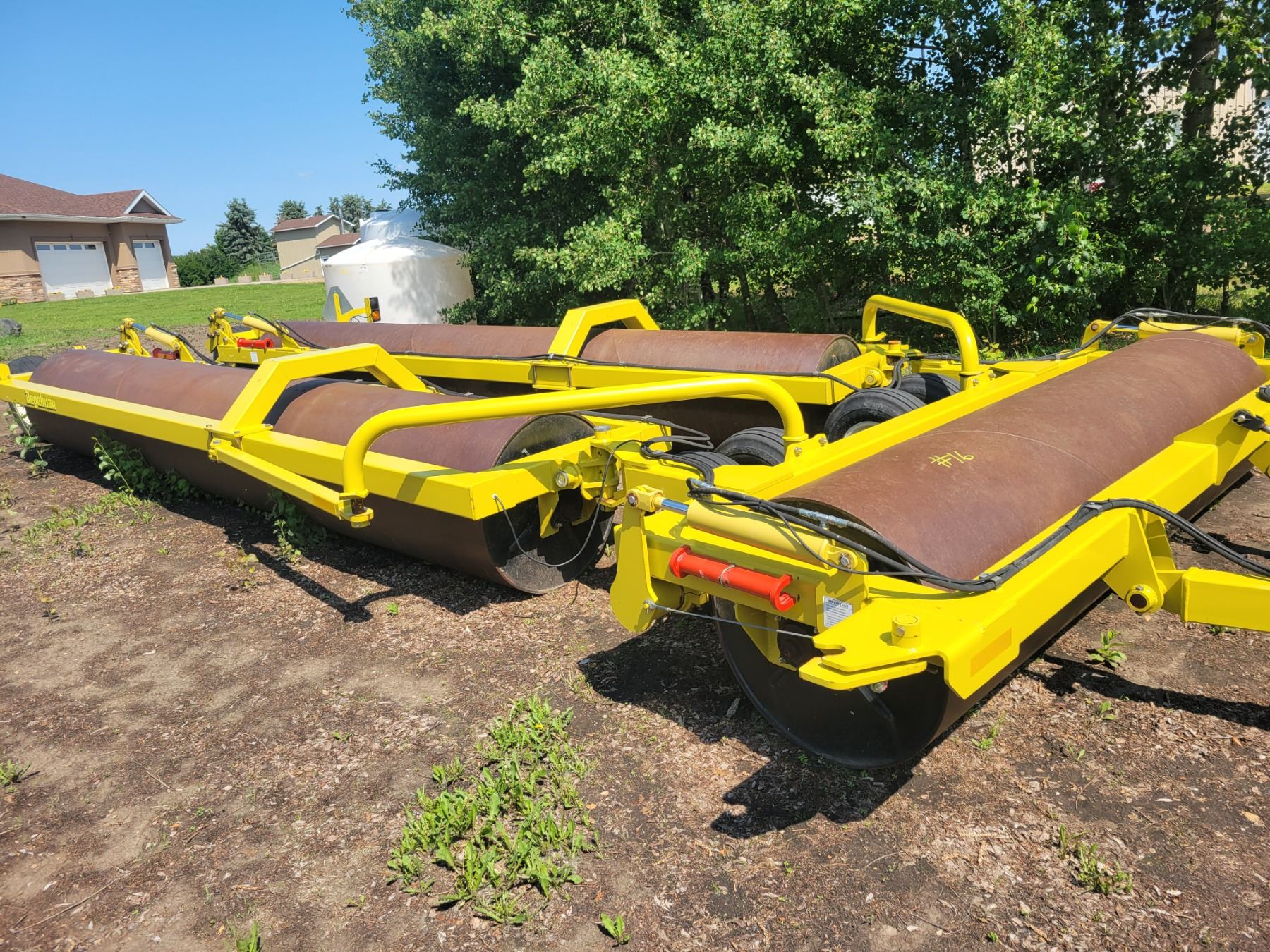 Approx. 2017 7651 Degelman Landroller, 51 ft, 36 inch Rollers, SN ...