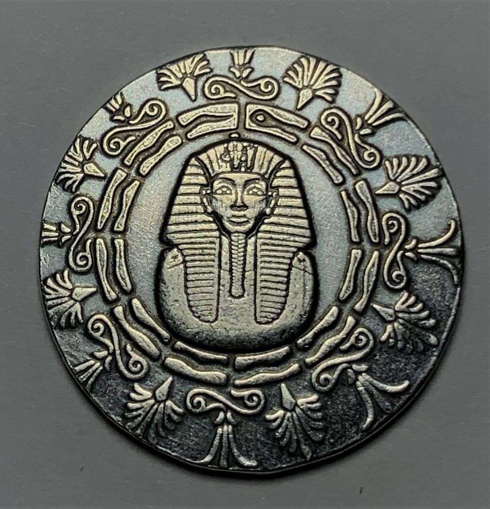 Old World Style 1/4 ozt Egyptian King Tut .999 Silver (4-coins)