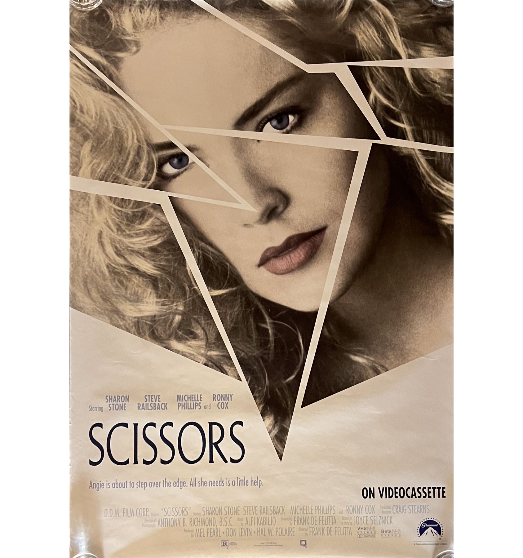 Scissors 1991 Original Movie Poster
