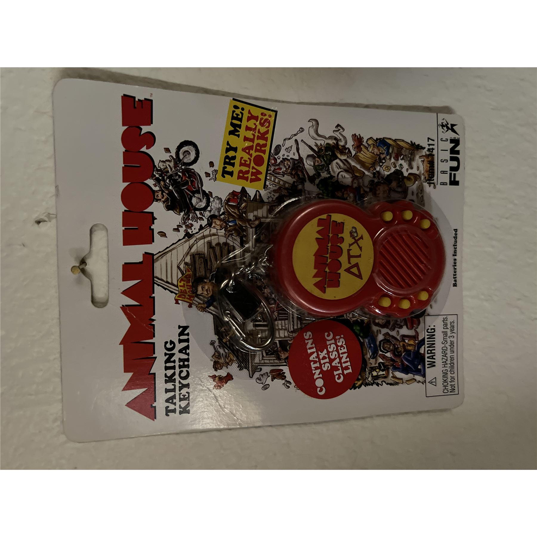 Animal House Talking Key Chain