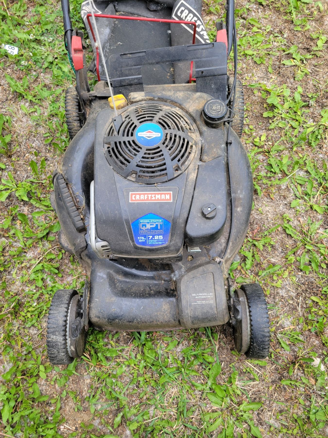 Craftsman gas mower