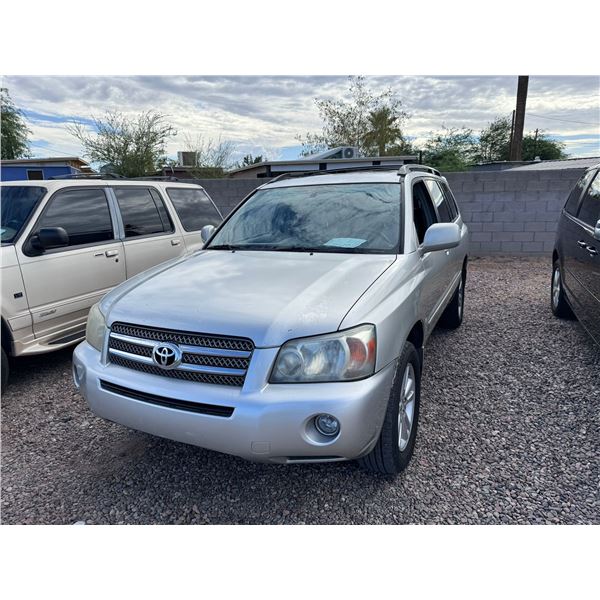 2006 TOYOTA HIGHLANDER HYBRID