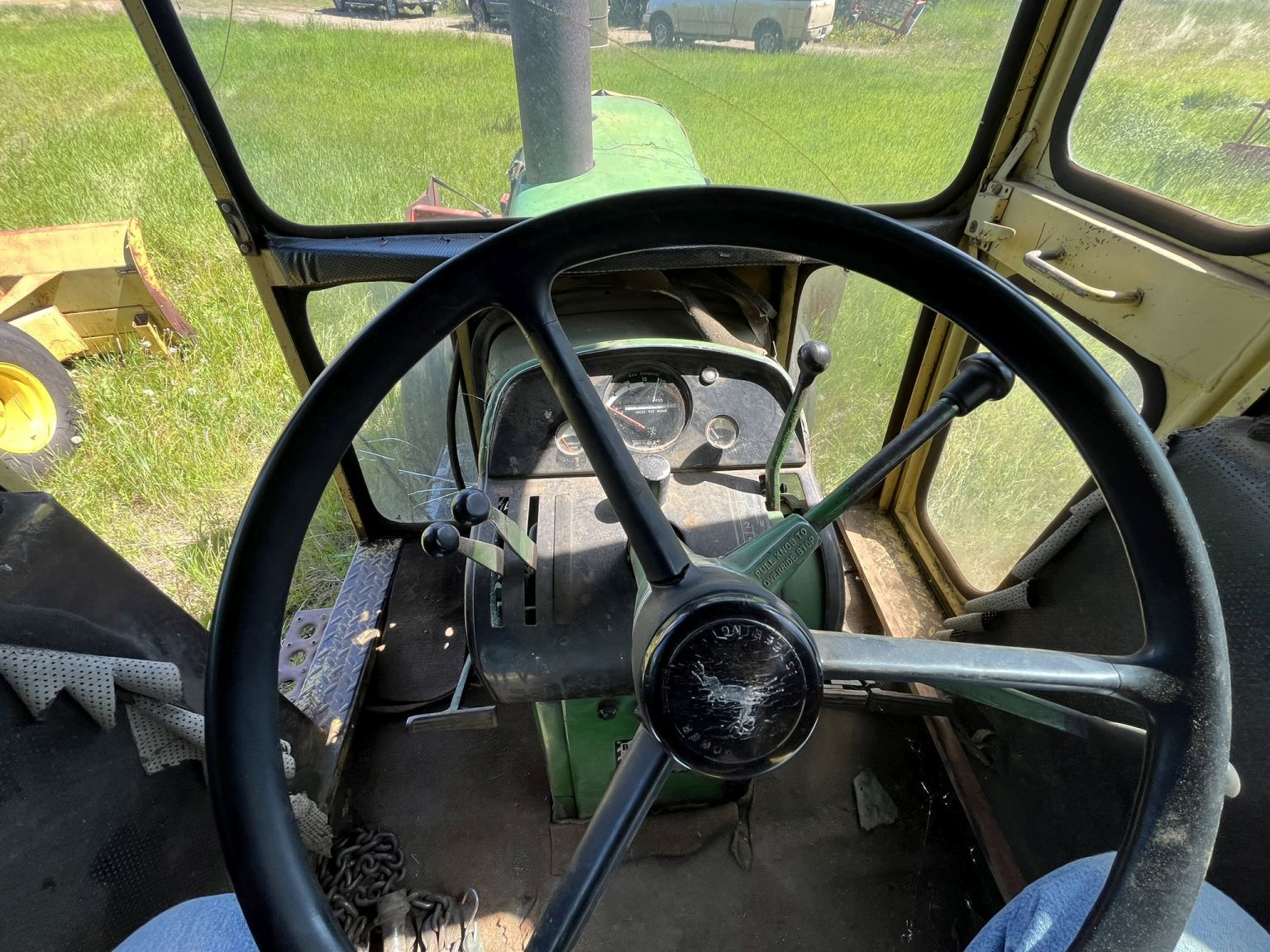 1968 John Deere 4020 Tractor with 10ft Leon Blade, 2 Hydraulics, 540 ...