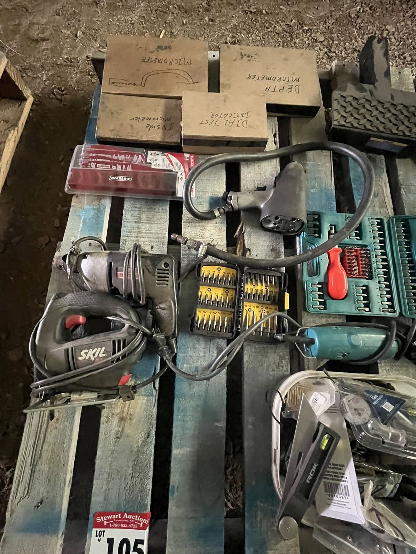 Rotary Tool, Jigsaw Drill, Air Impact, Micrometers