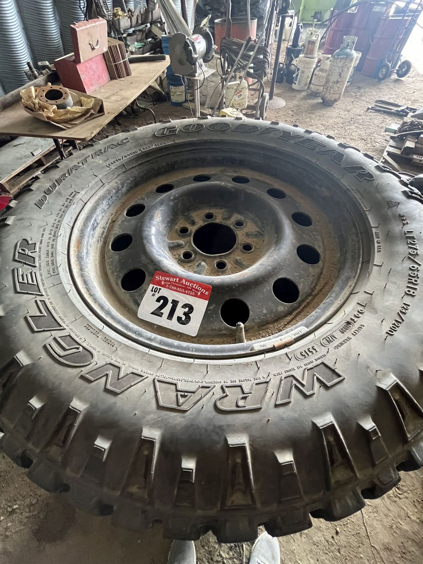 4 Duratrax LT275/65R 18 on 6 Bolt Rims