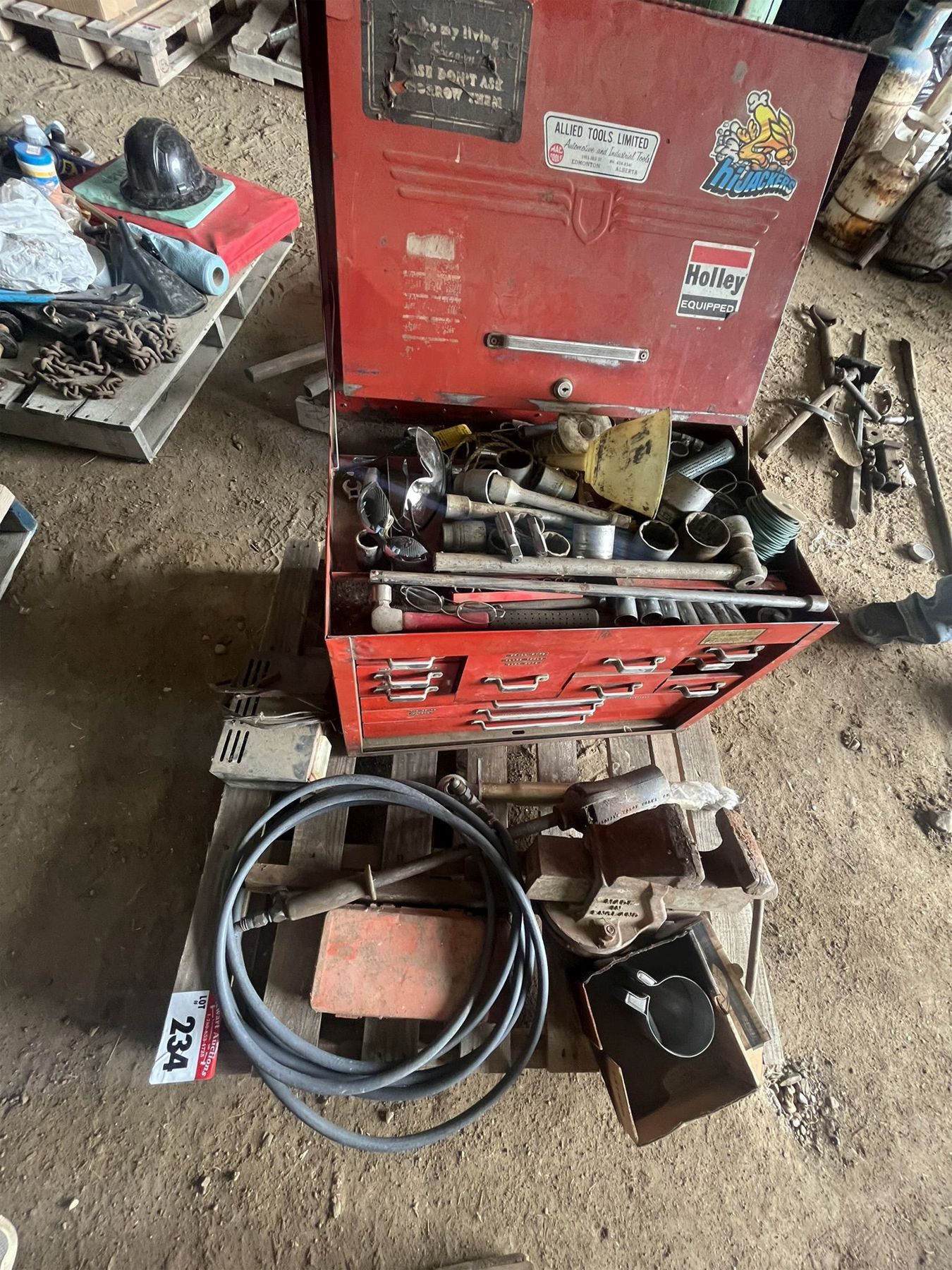 Tool Box, Vice, Tiger Torch