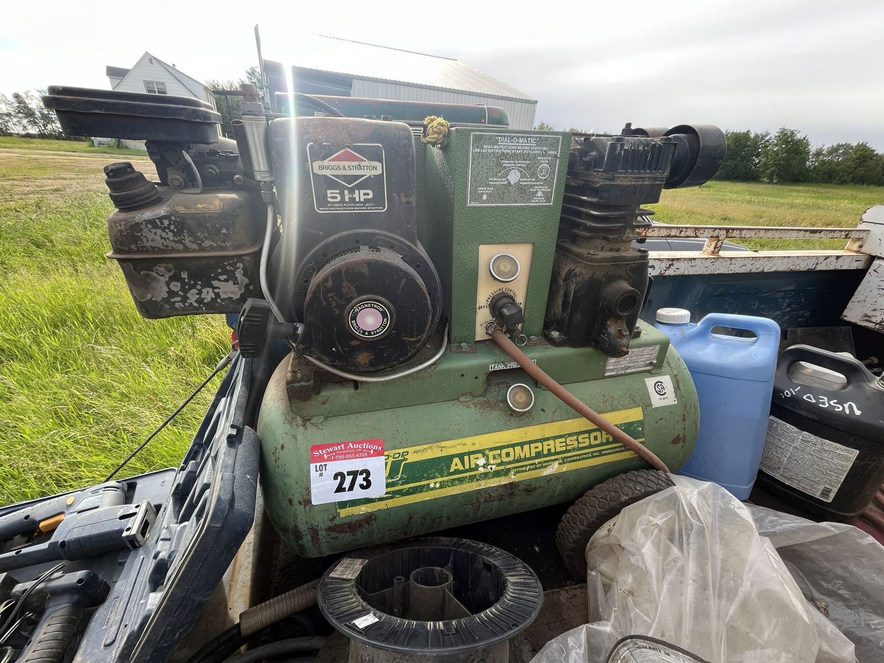 Coop 5HP Air Compressor