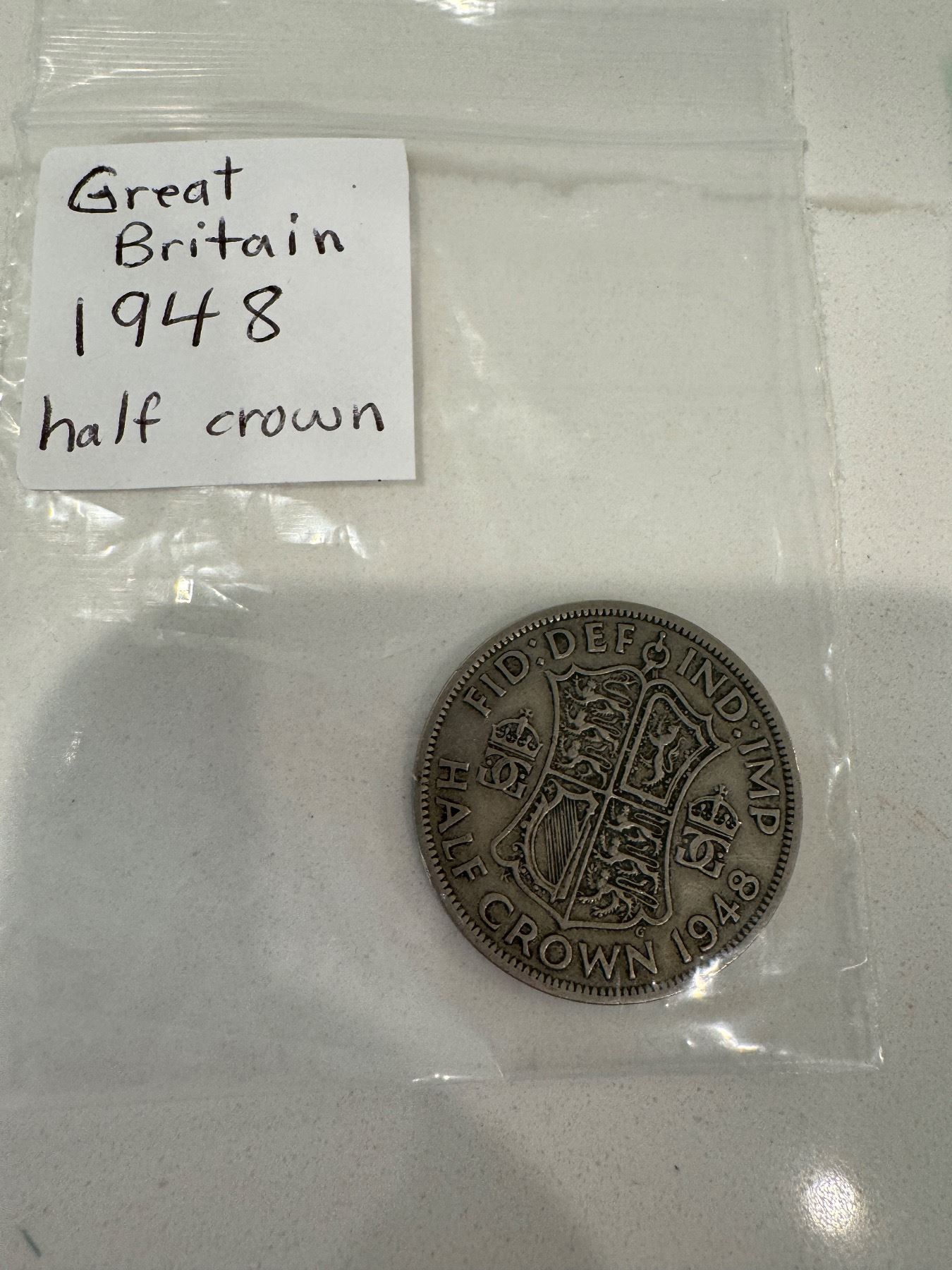 Great Britain 1948 1/2 crown