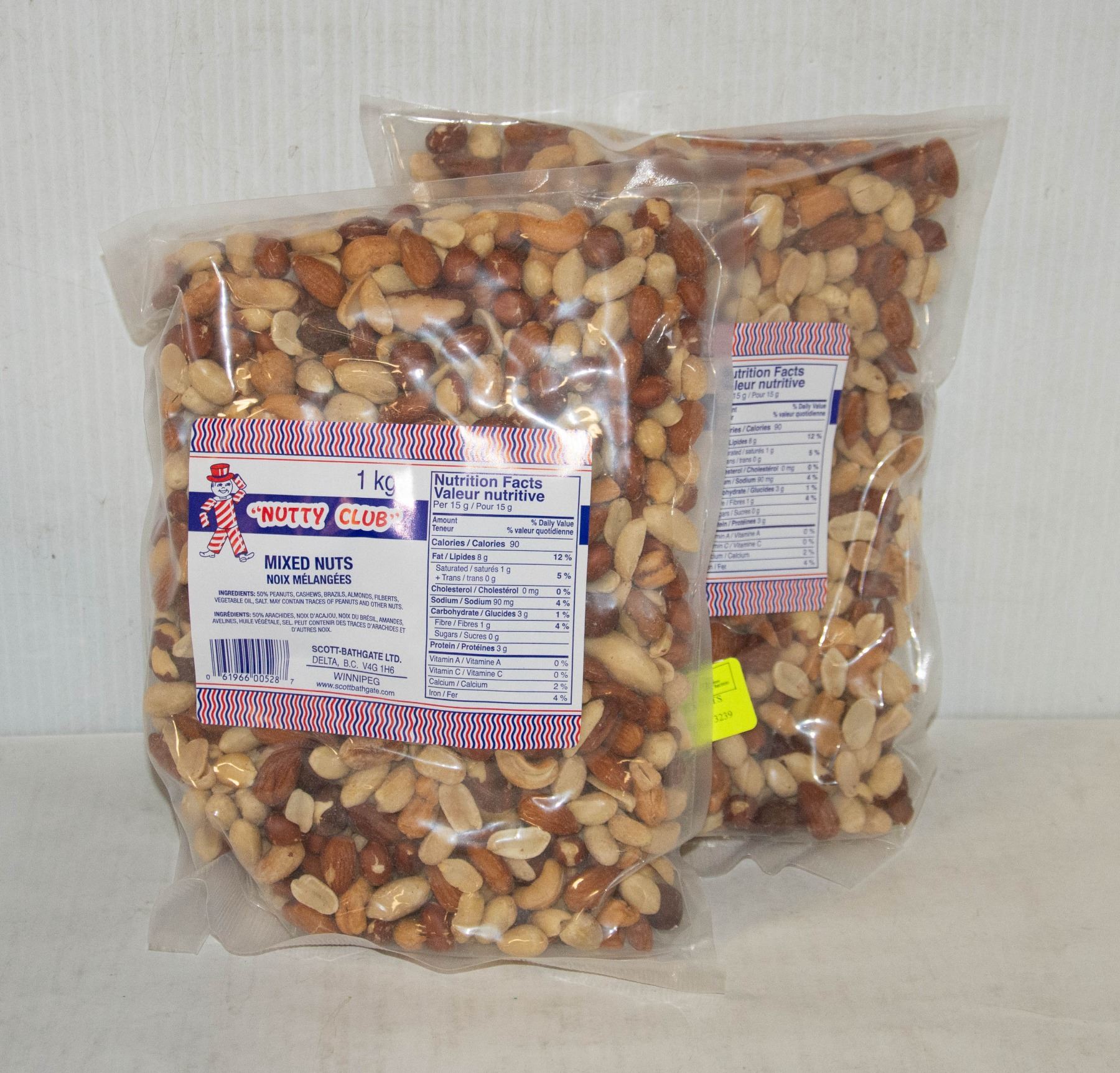 2 KGS NUTTY CLUB MIXED NUTS