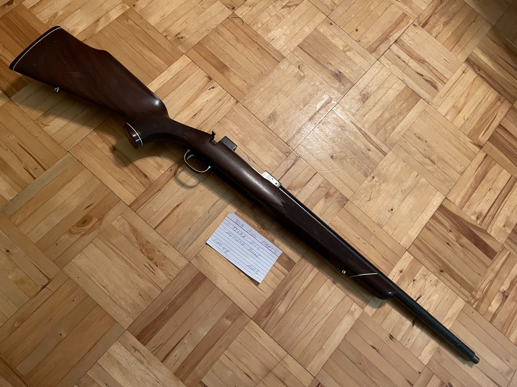 TikkaM55 .308 Win rifle s/n 550-189354 *MISSING BOLT* (PAL required)