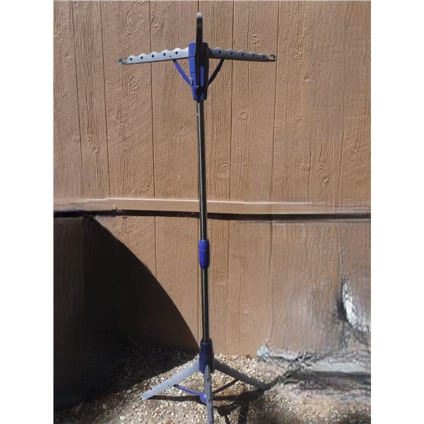 Foldable Clothing Rack - Hold Multiple Hanger on Each Arm