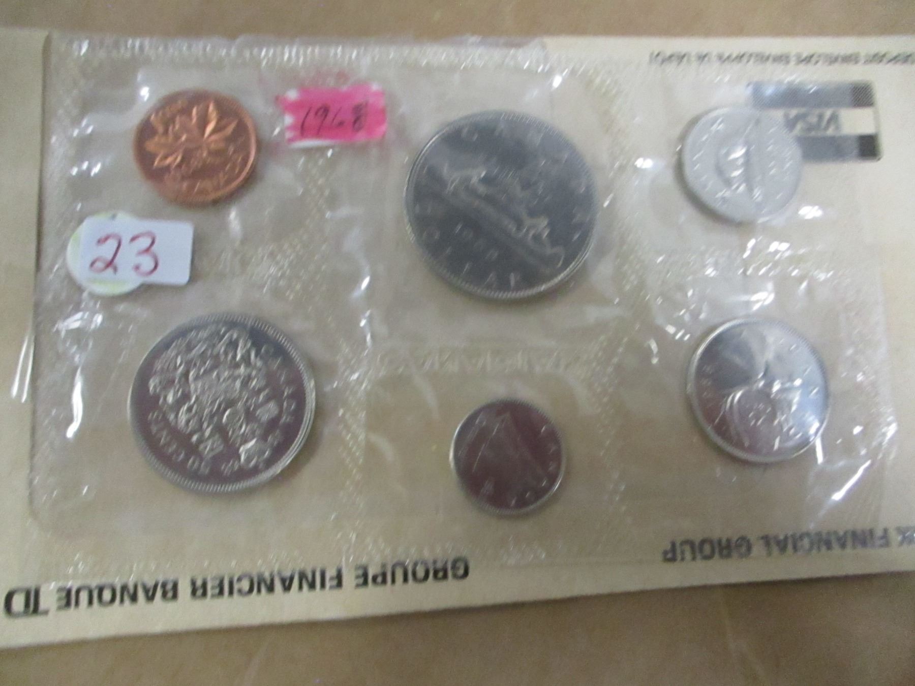1968 PROOF CANADA MINT SEALED COIN SET