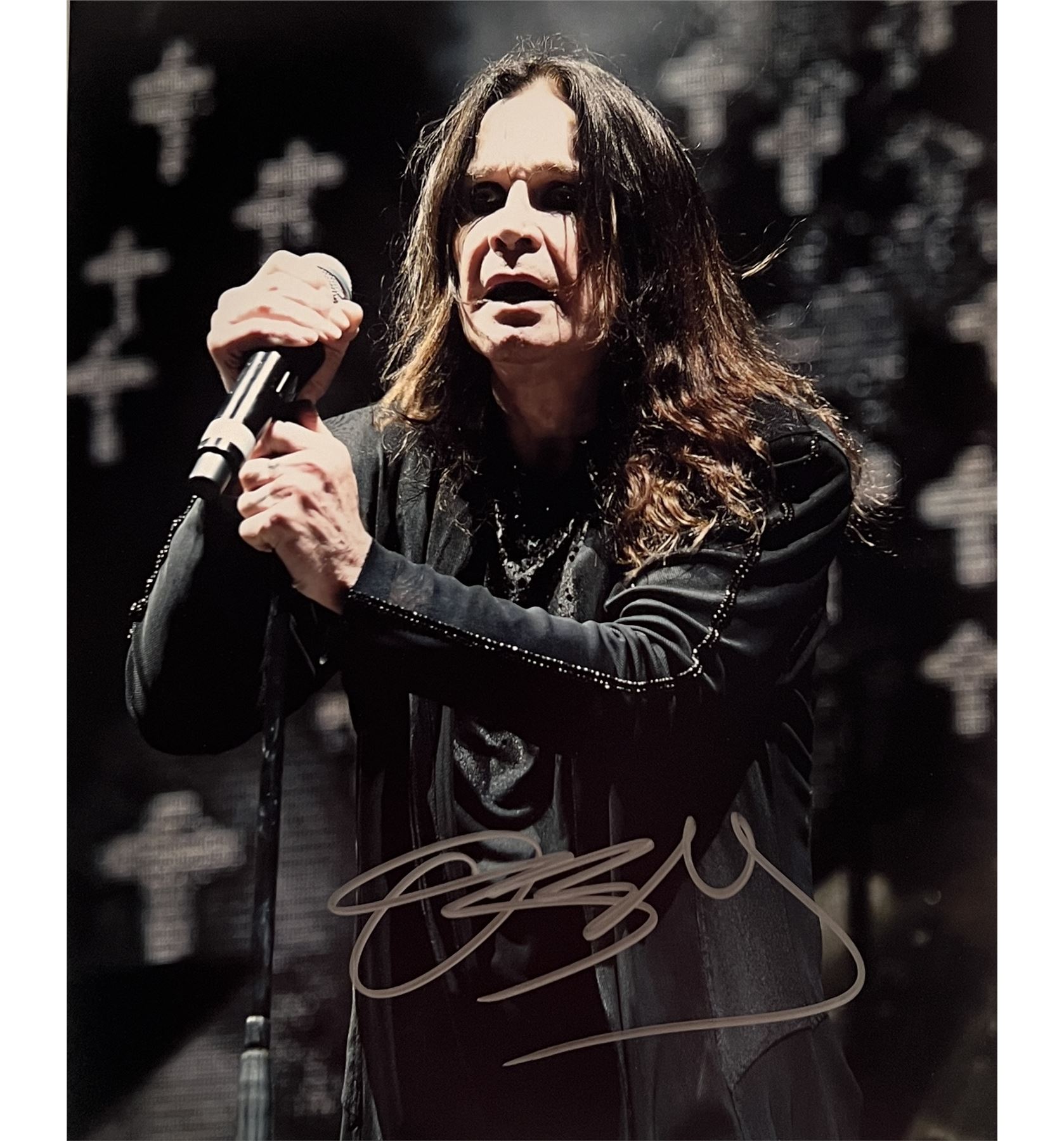Black Sabbath Ozzy Osbourne signed photo