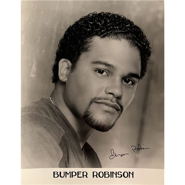 Bumper Robinson facsimile signed photo. 8x10 inches