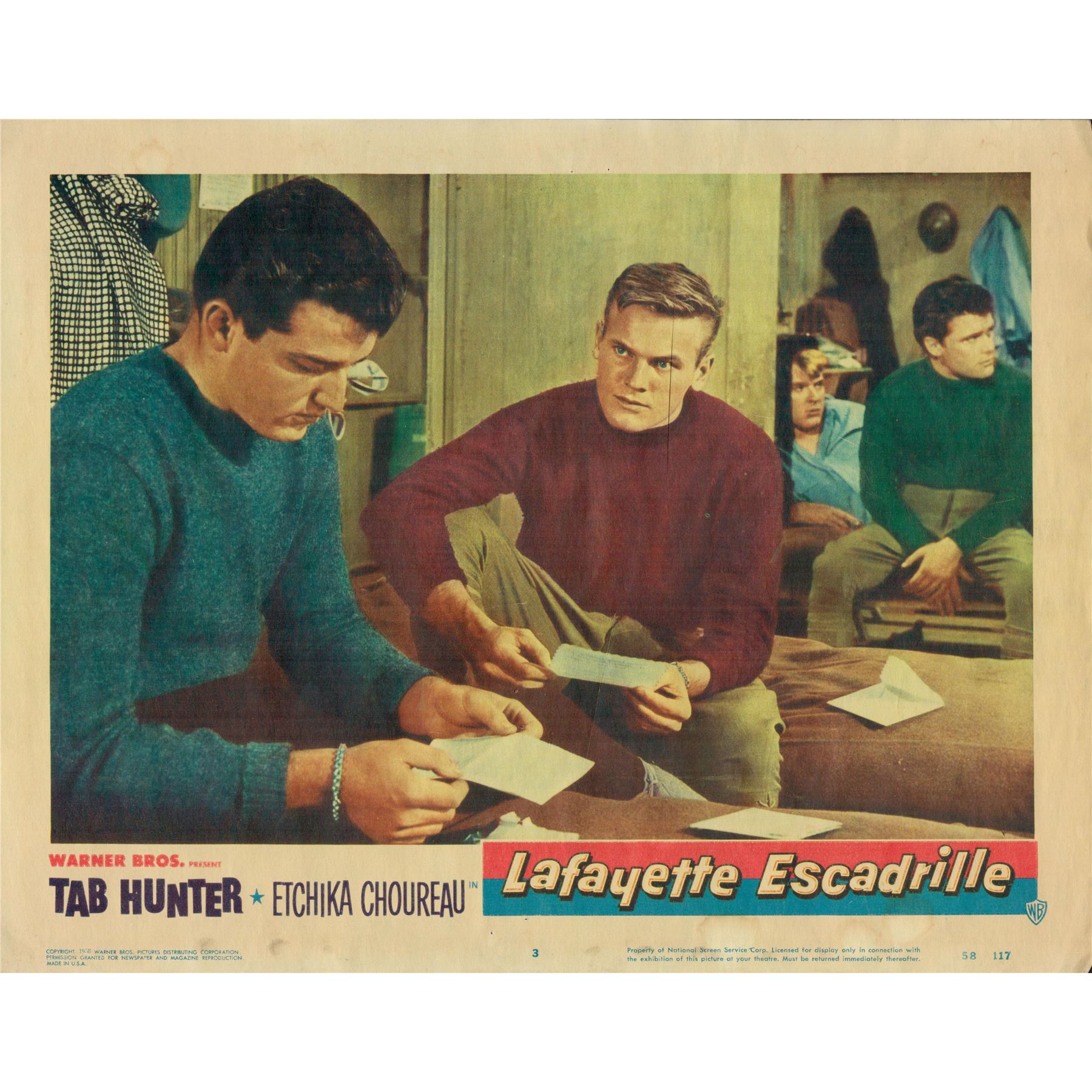 Lafayette Escadrille set of 8 original lobby cards