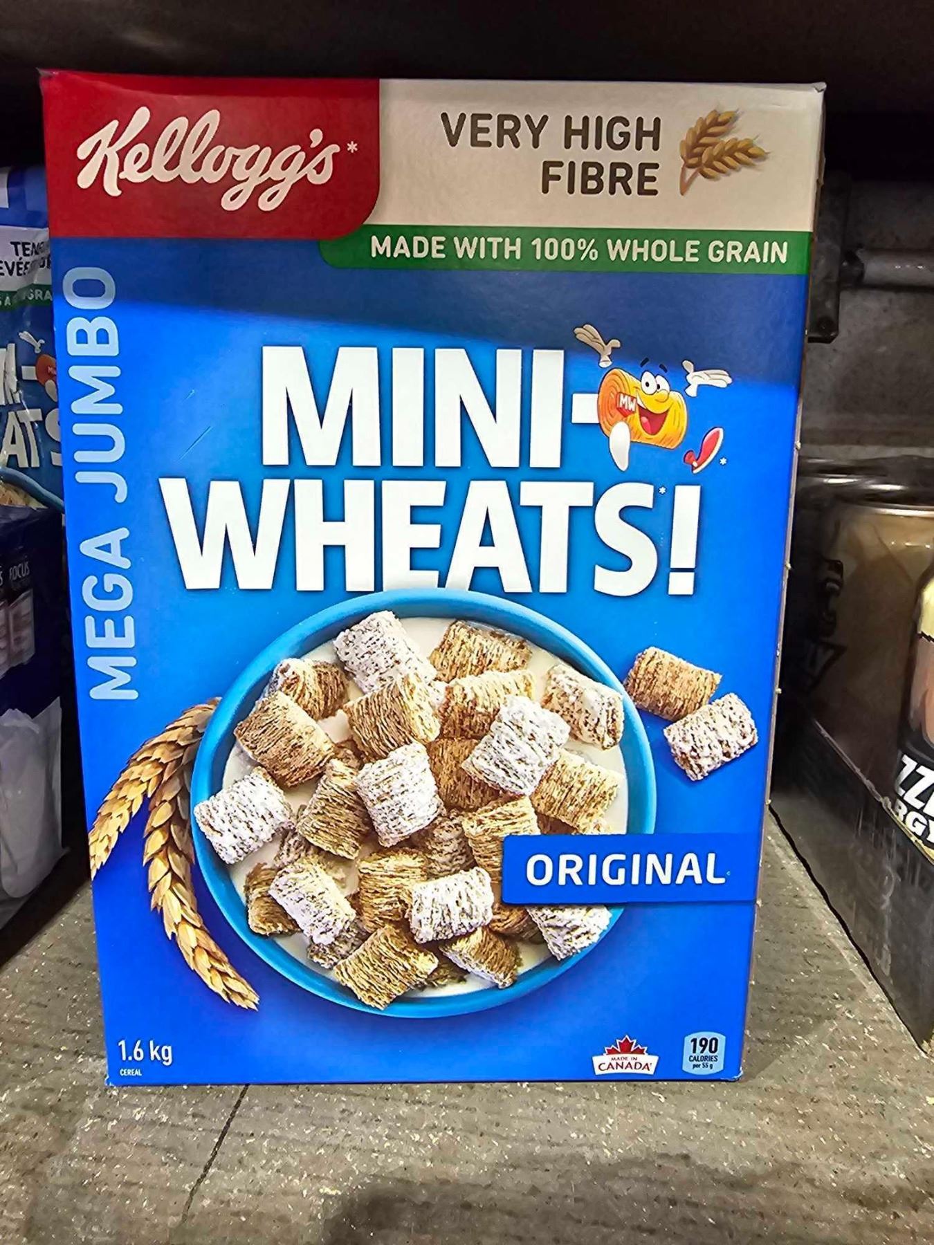 Kellogg's Mini Wheats 1.6 Kg
