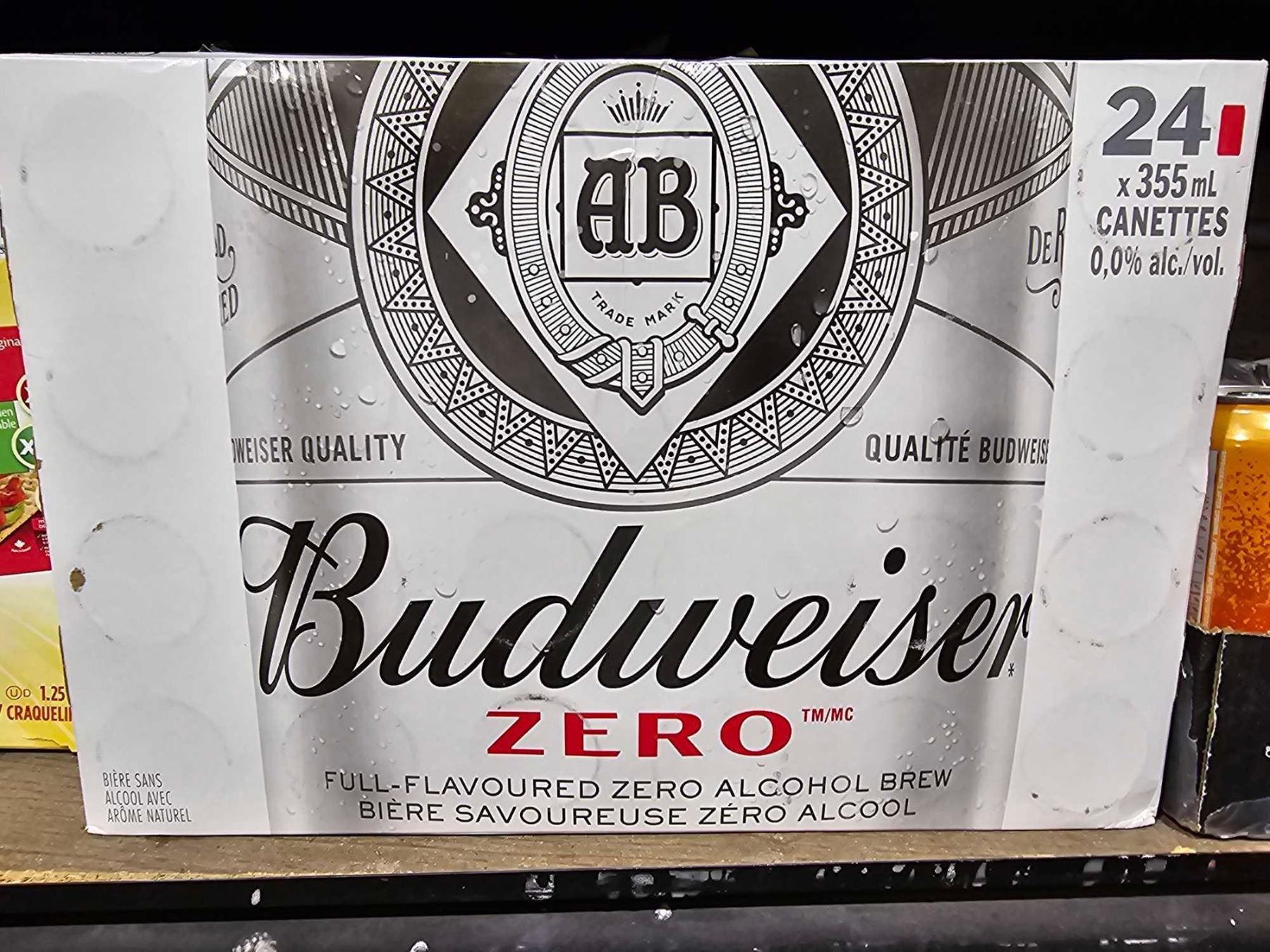 Budweiser Zero Full Flavored Brew 24x355 ml