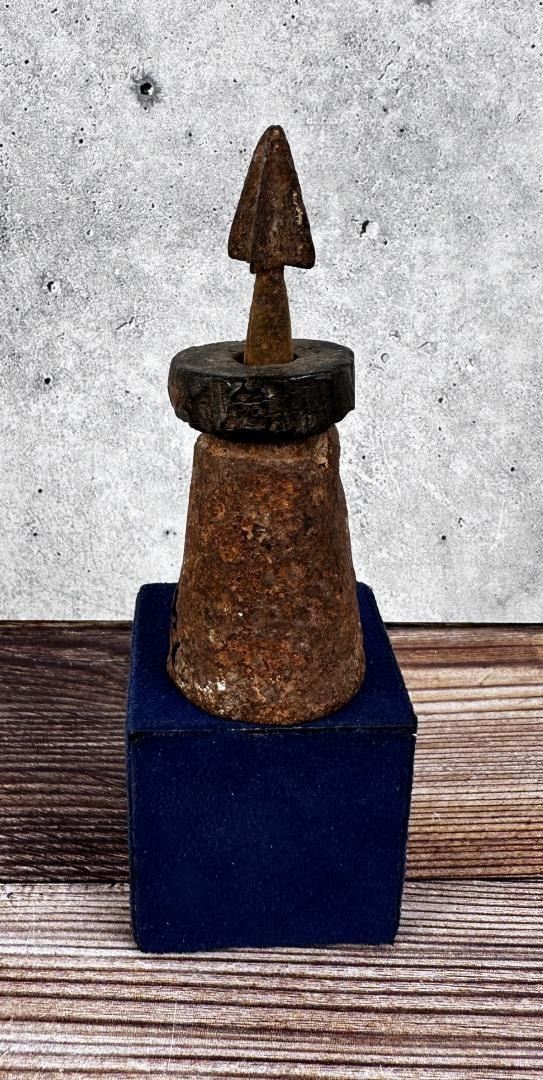 Antique Harpoon Cast Iron Spike