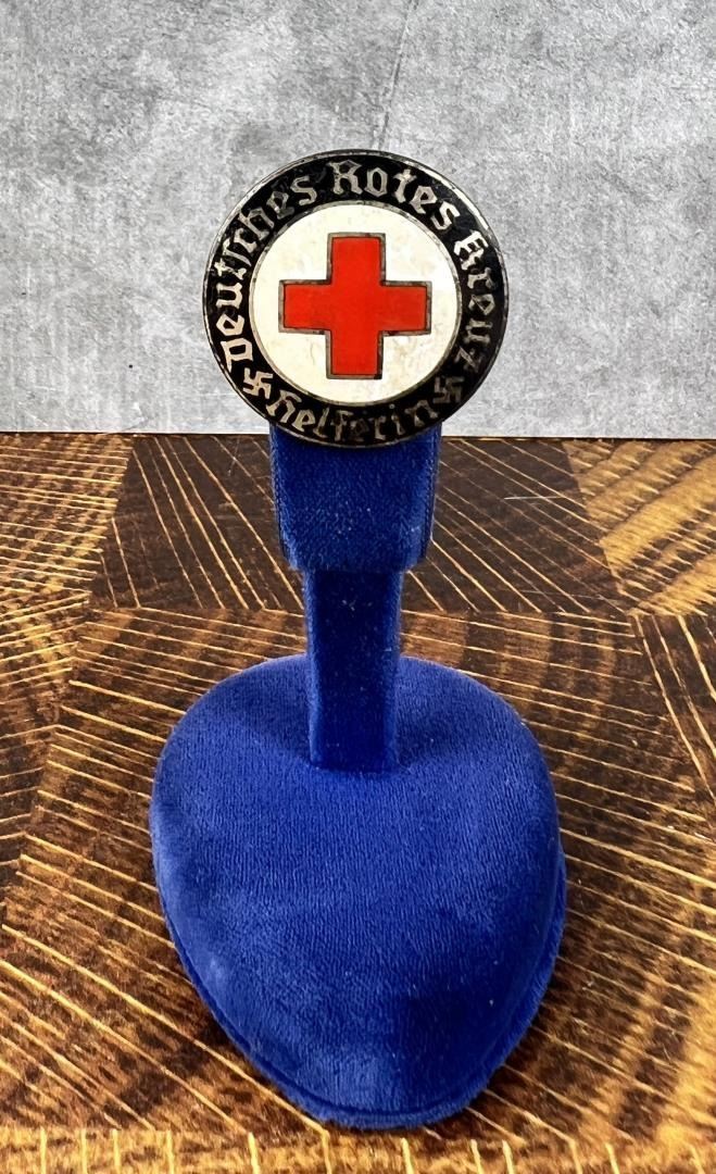 WW2 German Deutches Rote Kreuz Red Cross Pin