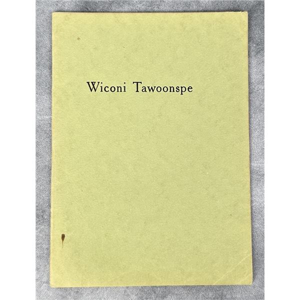 Wiconi Tawoonspe Prayer Book In Dakota Language
